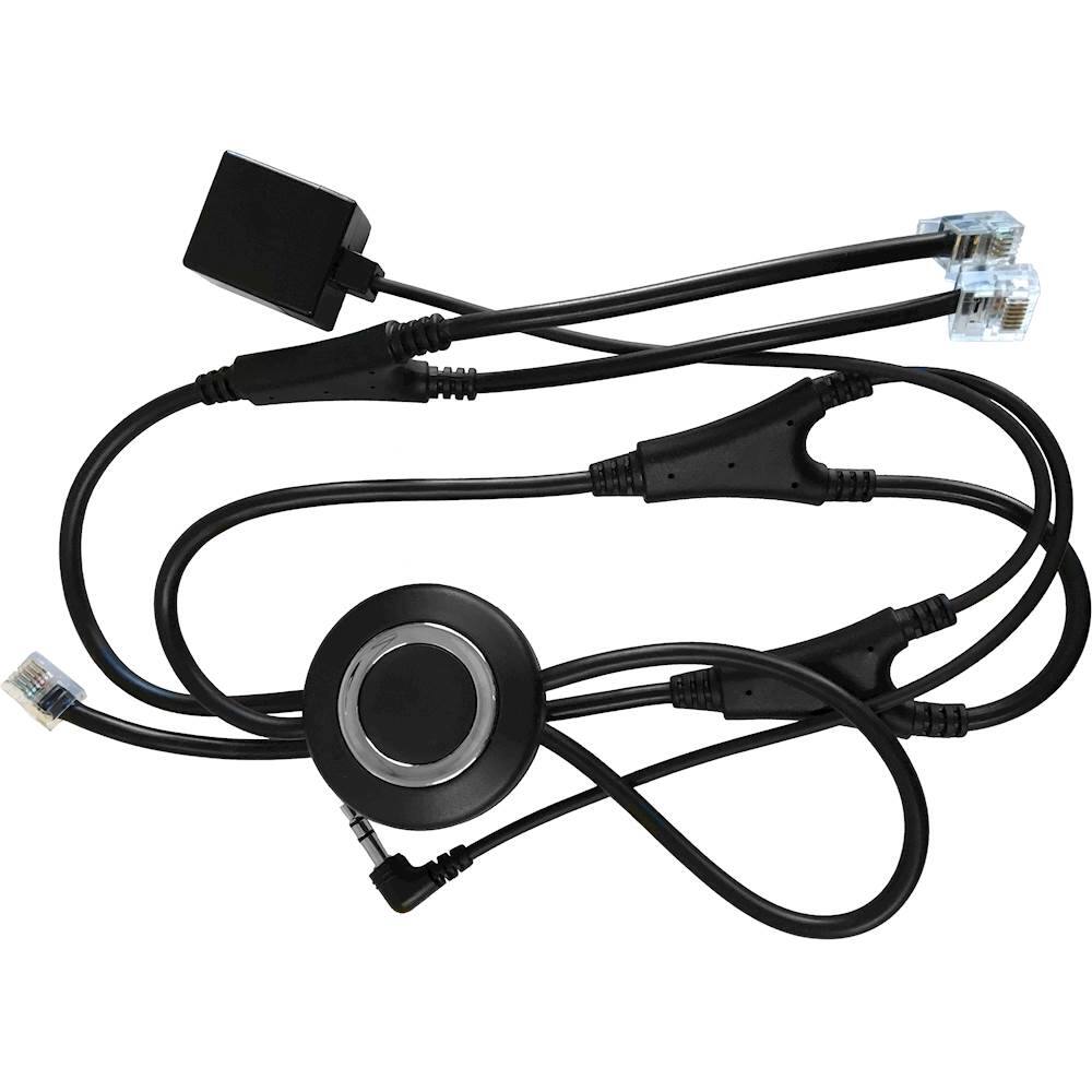 Best Buy: Spracht EHS Alcatel-Lucent 3' Line Cord for ZūM Maestro Wireless DECT Headsets Black ...