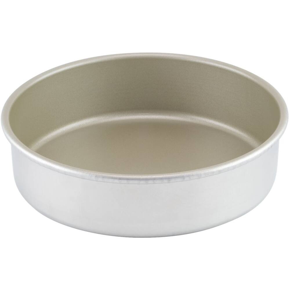 American Kitchen Cookware 9" Round Cake Pan Beige/Silver AK009-CP ...