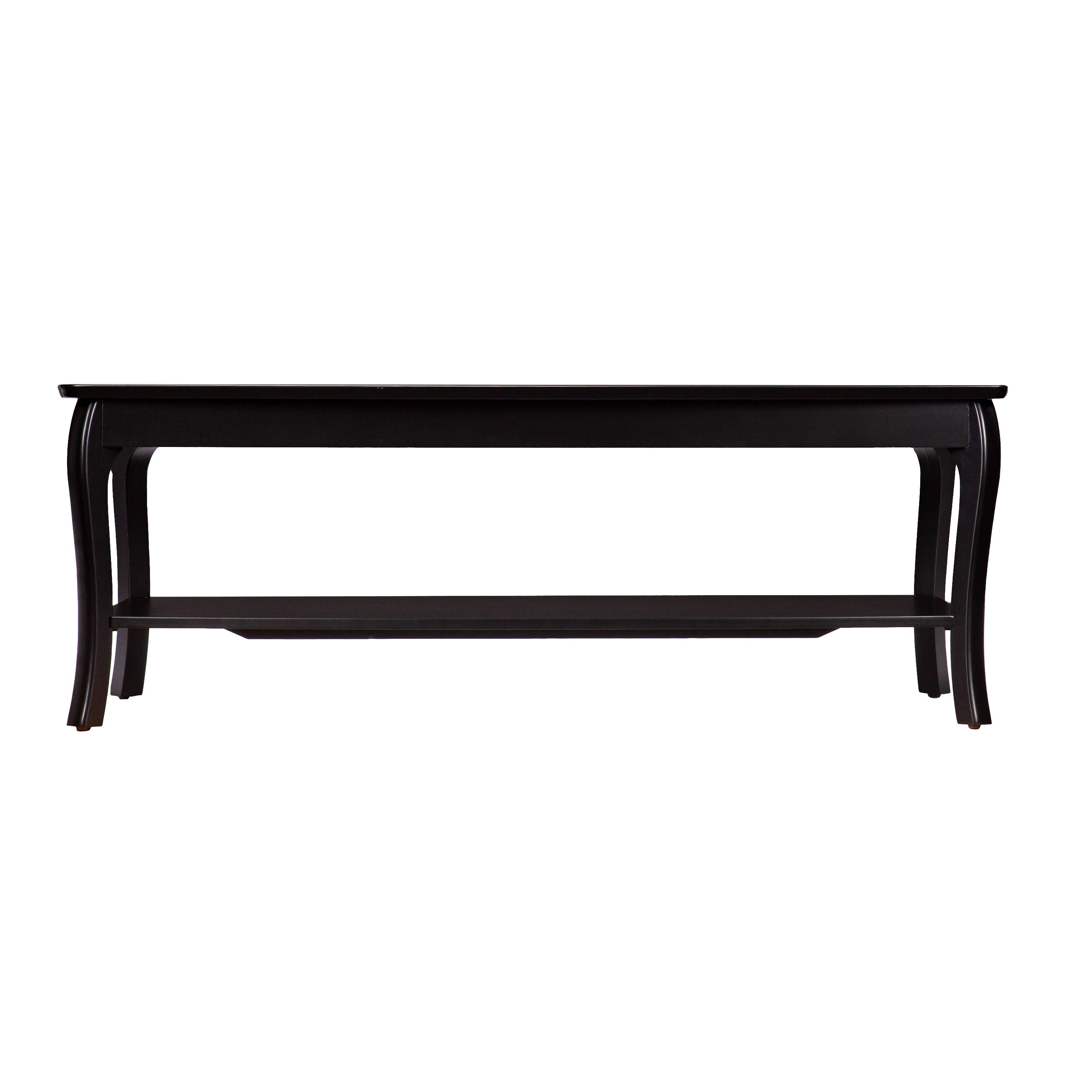 Best Buy: SEI Furniture Ava Rectangular Cocktail Table Black finish CK6720