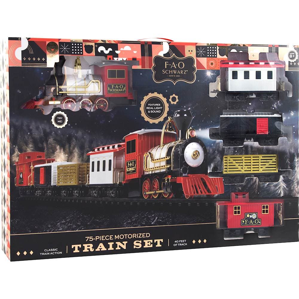 Best Buy: FAO Schwarz Motorized Train Set with Sound 10034230042