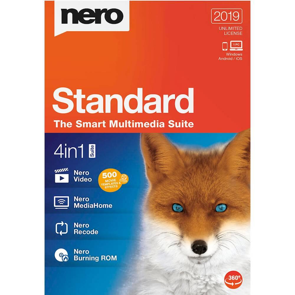 Nero Standard 2019 Windows [Digital] NER912800F078 - Best Buy