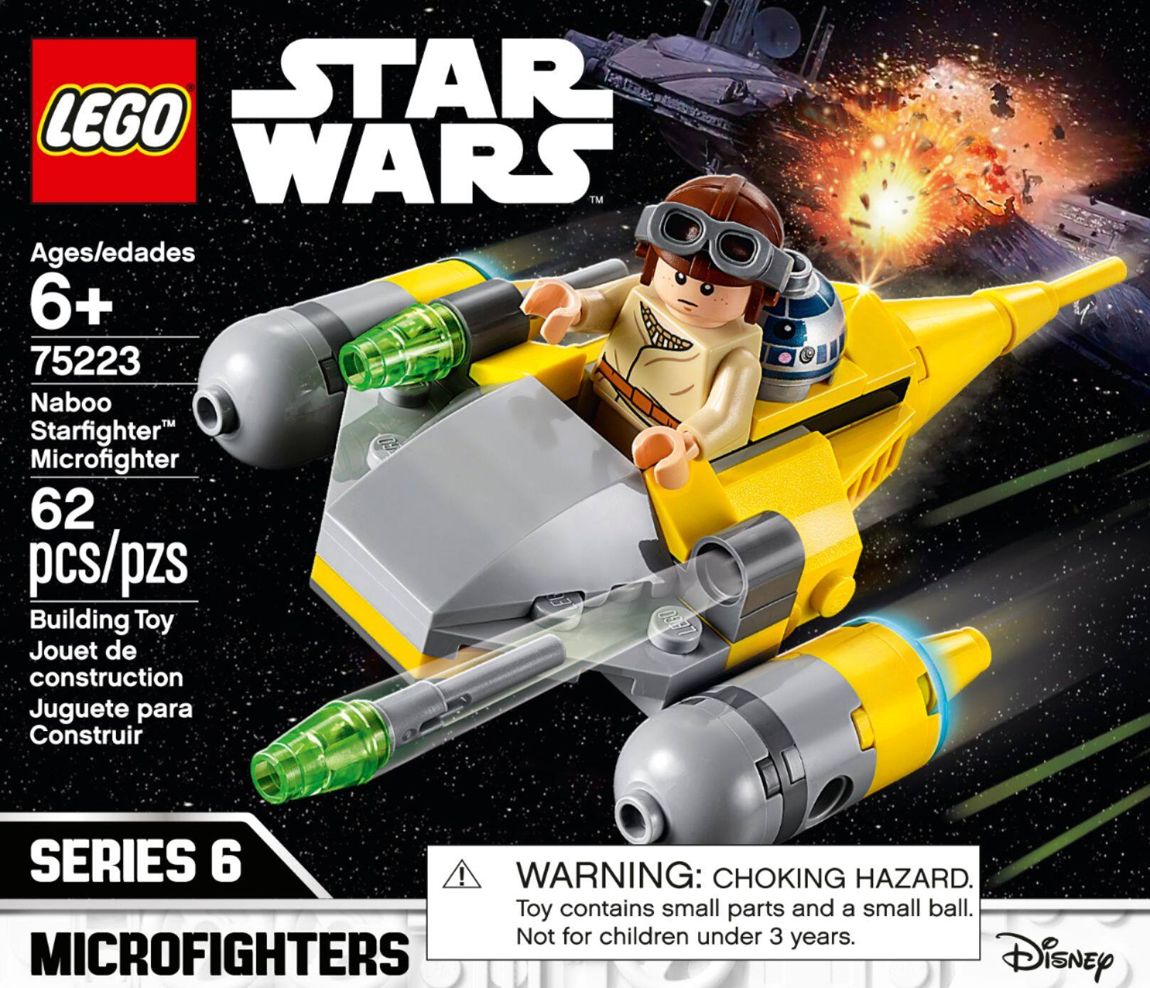 LEGO MOVIE 2 Naboo Starfighter Microfighter 75223 12345 - Best Buy