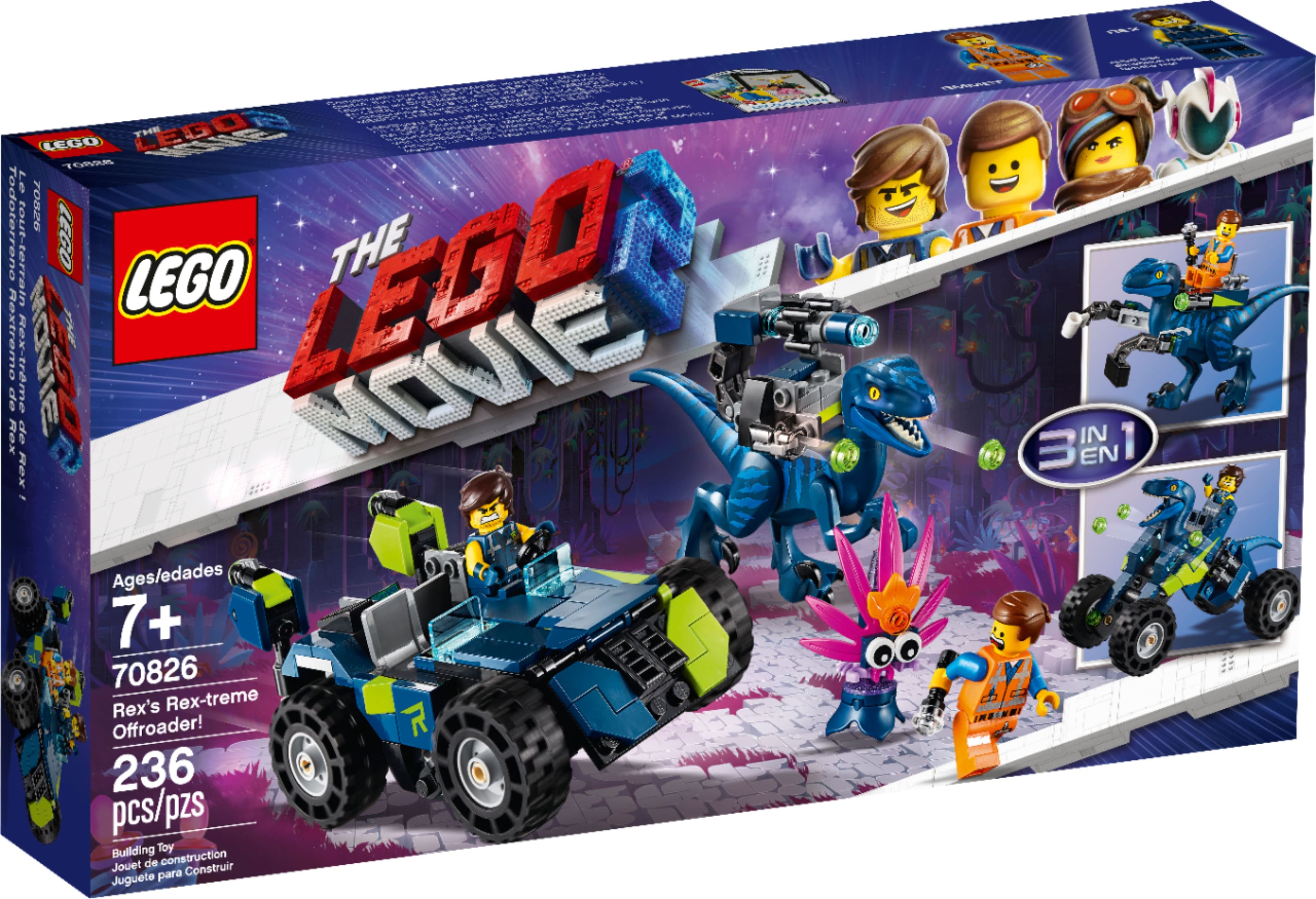 Best Buy: LEGO MOVIE 2 Rex's Rex-treme Offroader! 70826 12345