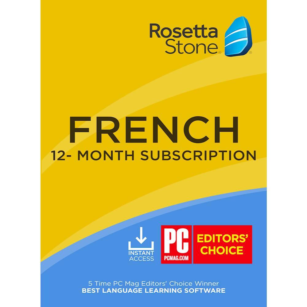 Rosetta Stone Learn UNLIMITED Languages with 1 Year access French Mac OS, Windows [Digital ...