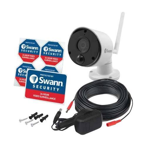 Best Buy: Swann Indoor/Outdoor 1080p Wi-Fi Wireless Surveillance Camera ...
