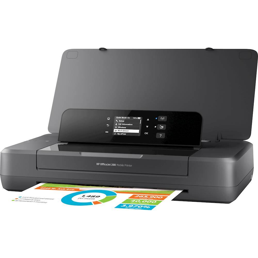 Customer Reviews: HP Refurbished OfficeJet 200 Mobile Inkjet Printer ...