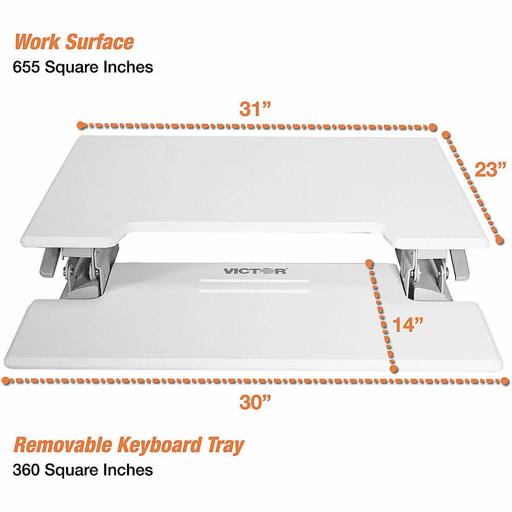 Questions and Answers: Victor High Rise Height Adjustable Standing Desk ...