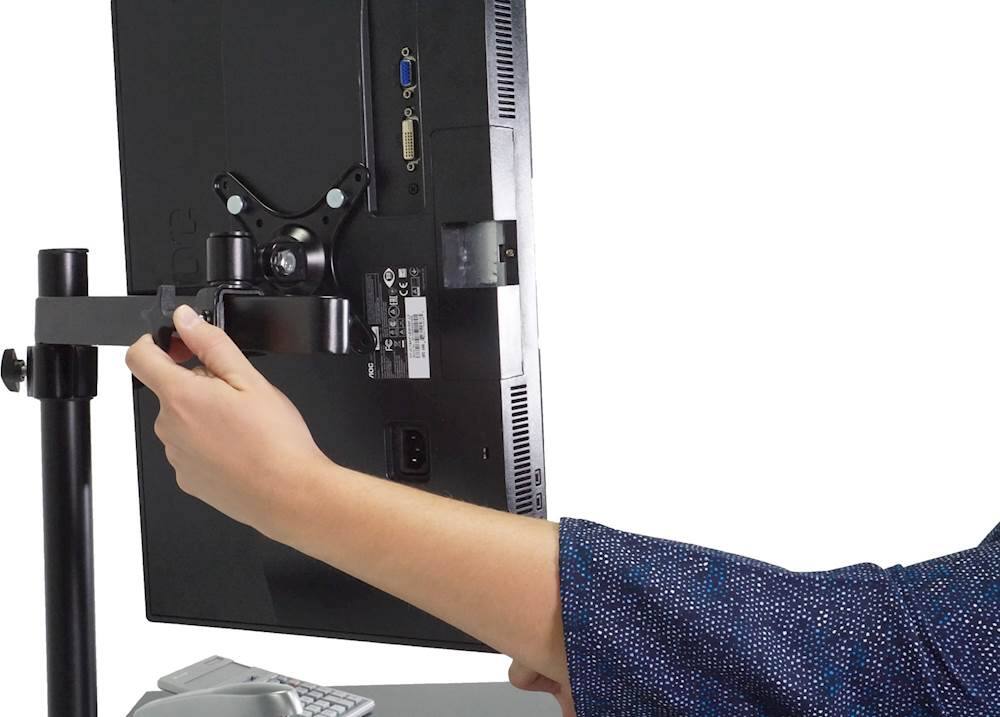 Best Buy: Victor Monitor Mount with Single and Dual Arm Components ...