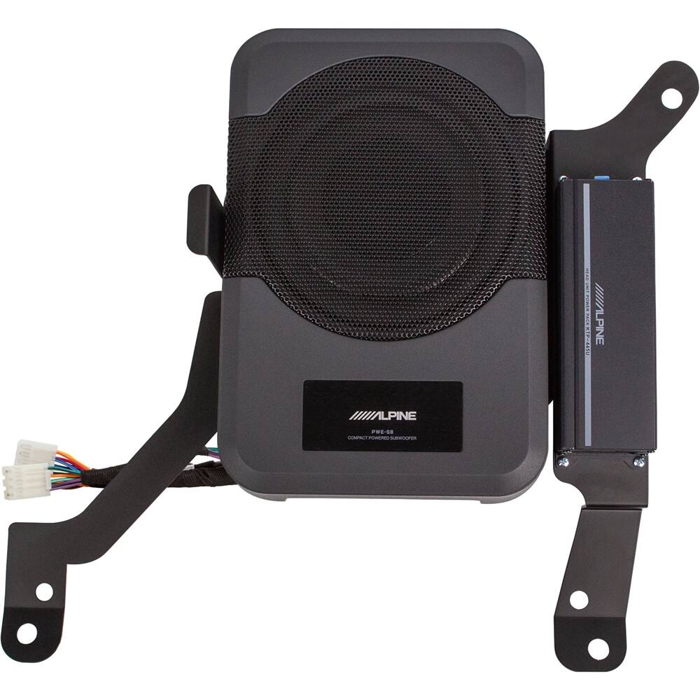 Alpine 8" Single Voice Coil Subwoofer Black PSU-300CRA - Best Buy