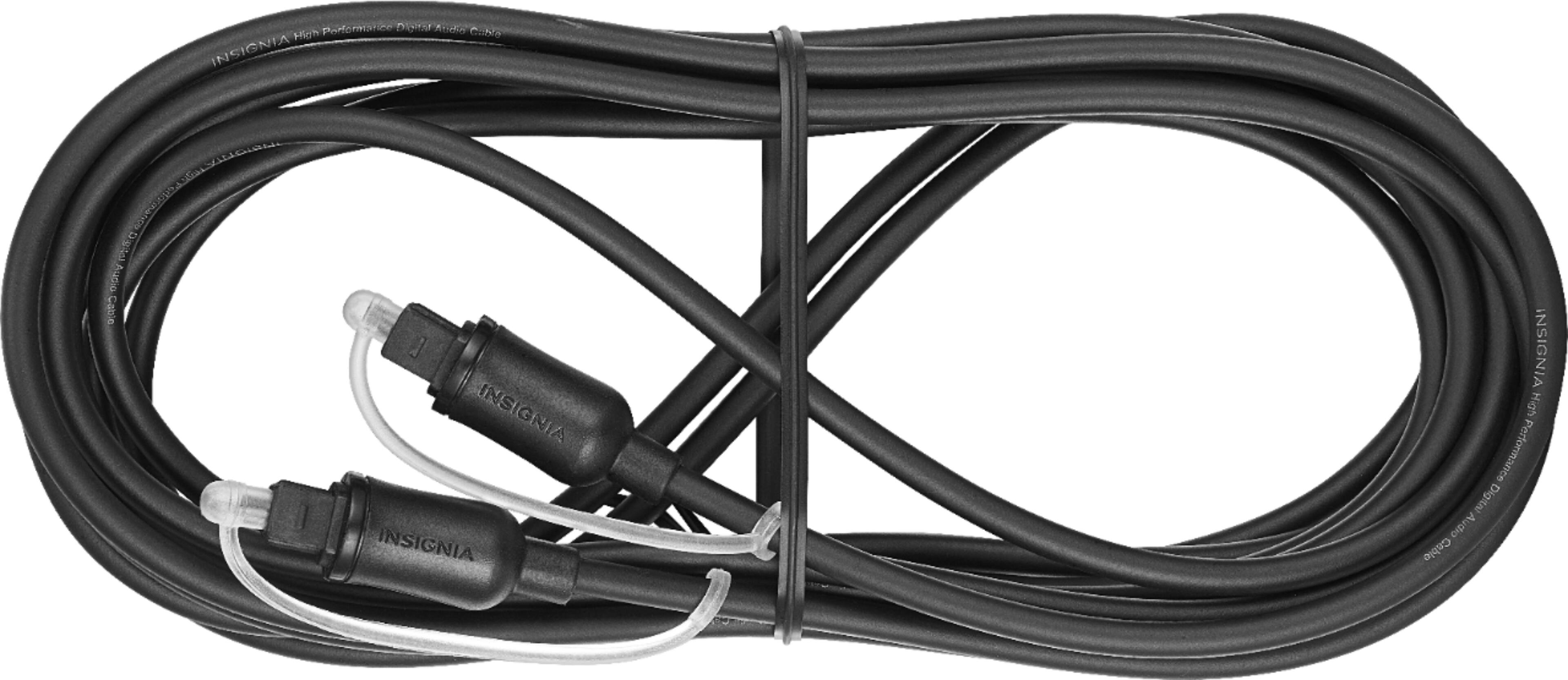 Customer Reviews: Insignia™ 12' Digital Optical Audio Cable Black NS ...