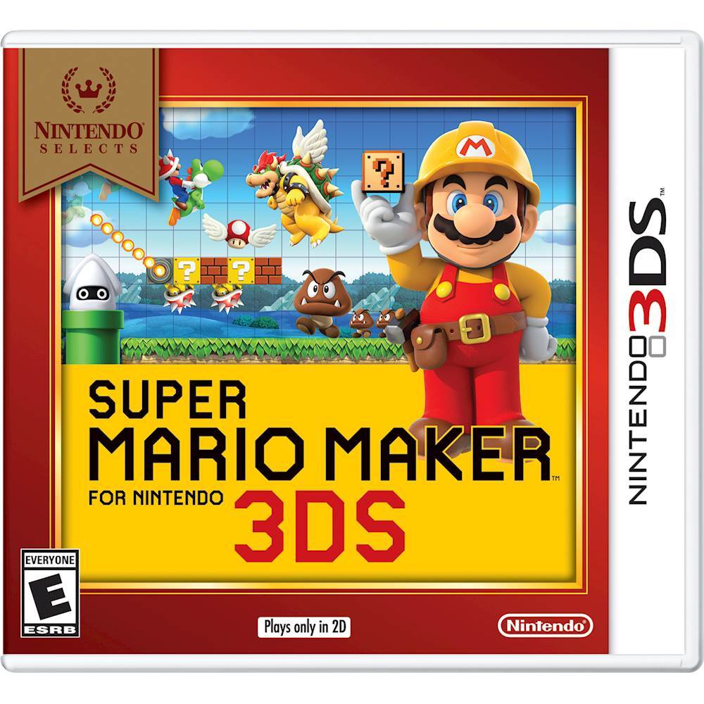 Selects: Super Mario Maker Nintendo 3DS CTRPAJH6 - Best Buy