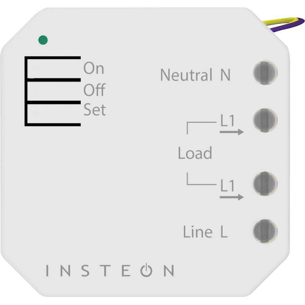 INSTEON On/Off Micro Module White 2443-222 - Best Buy