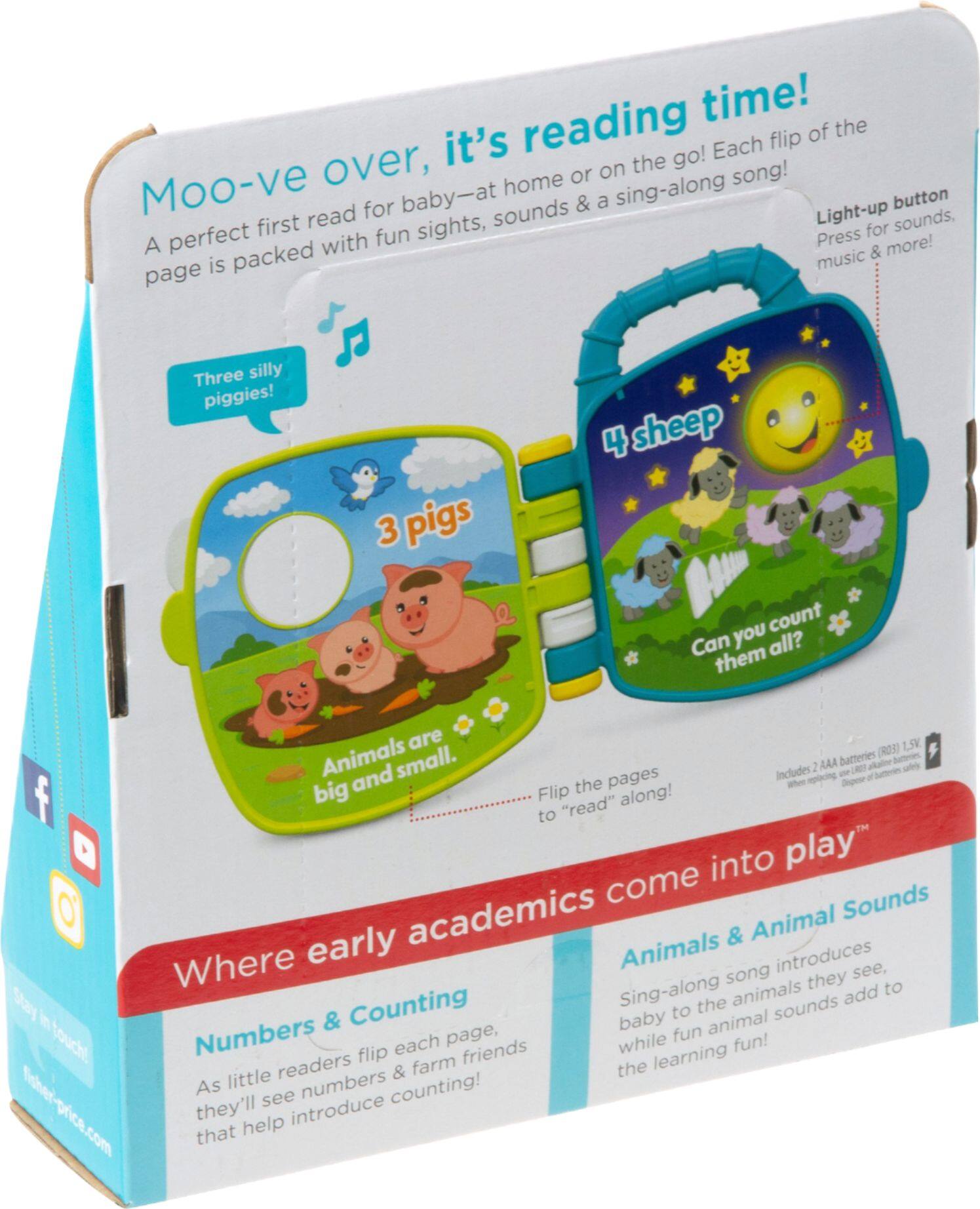 Customer Reviews: Fisher-Price Laugh & Learn Counting Animal Friends ...
