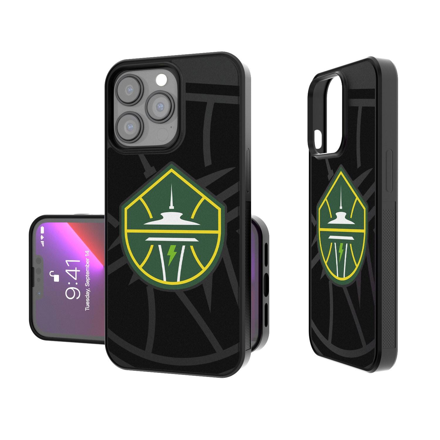 Keyscaper WNBA Seattle Storm Monocolor Design iPhone Bump Case 13 Pro ...