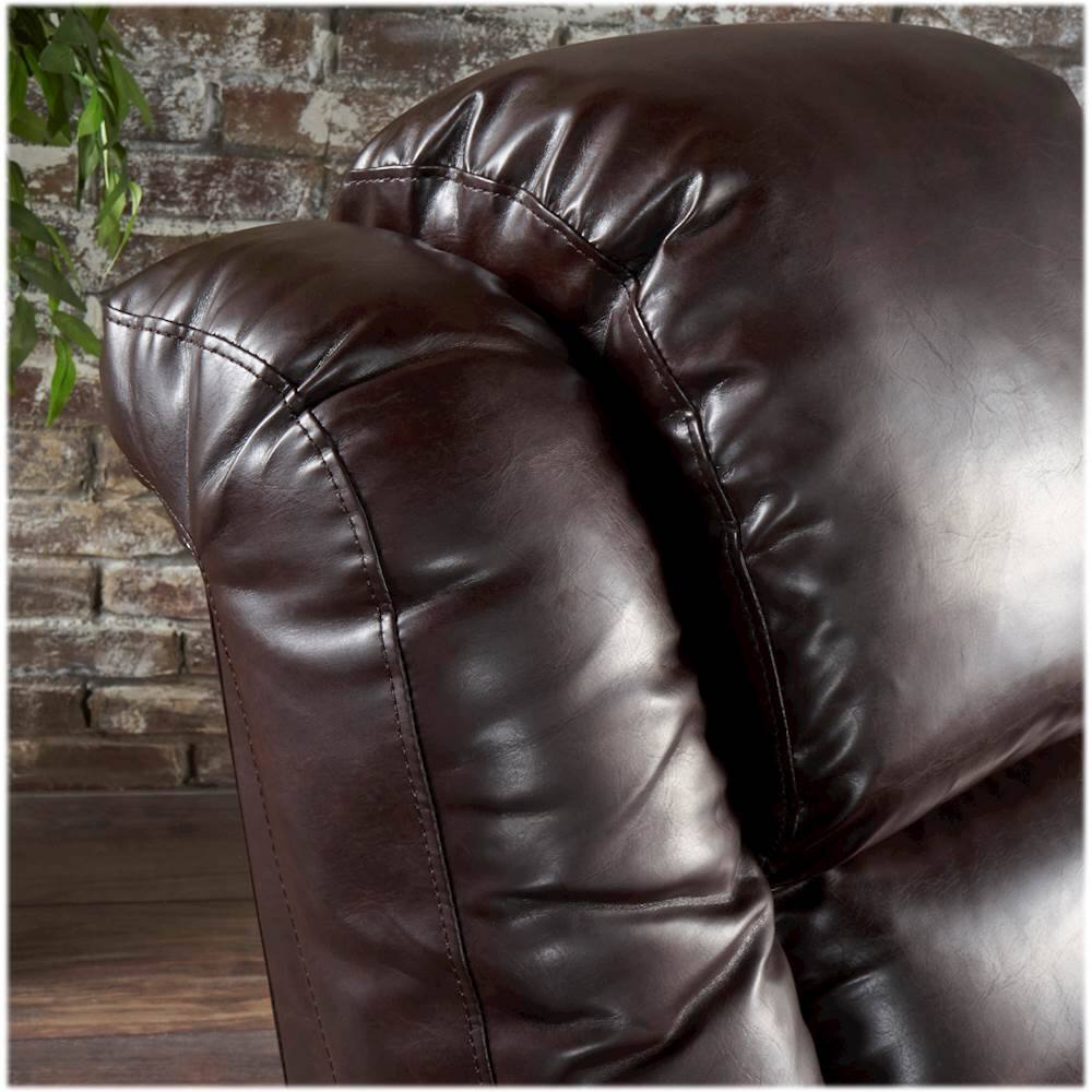 Questions and Answers: Noble House Venice Power Recliner Brown 302046 ...