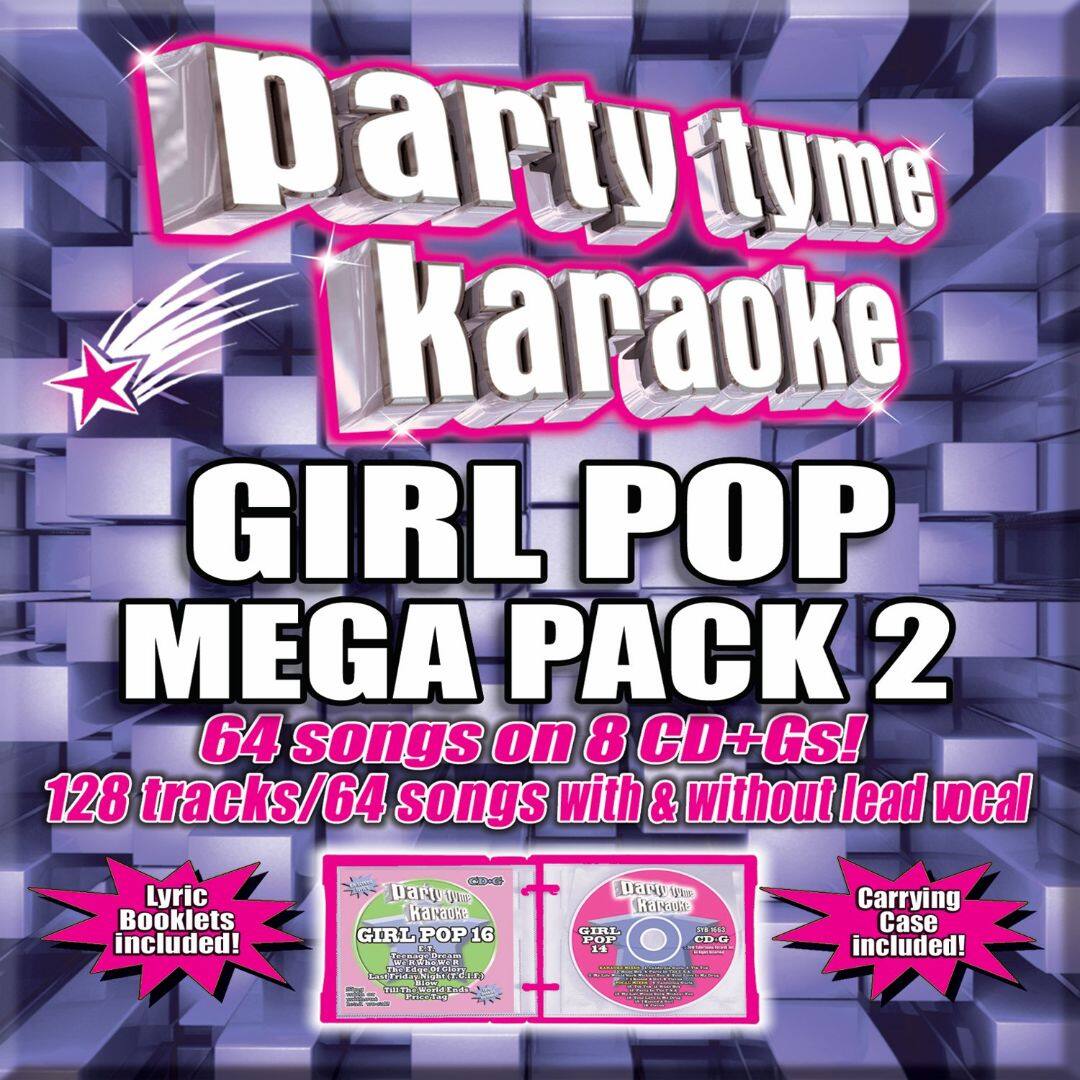 Best Buy: Party Tyme Karaoke Girl Pop Mega Pack 2 [8 CD] [CD + G]