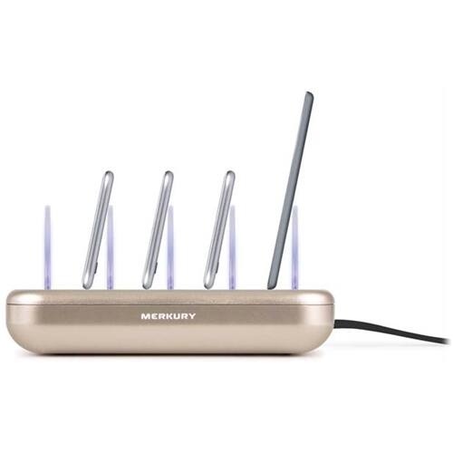 Best Buy: Merkury Innovations Charging Station Gold MIC-CS405-900