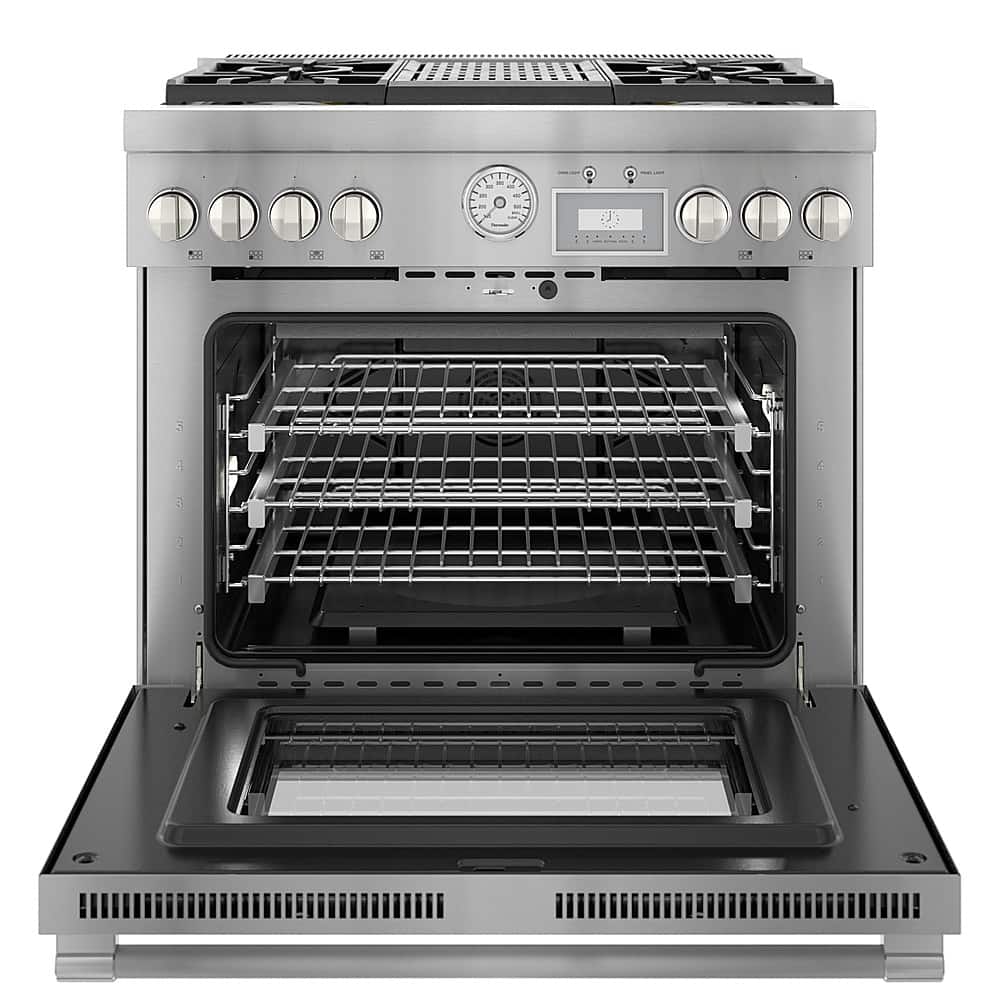 Best Buy: Thermador ProGrand 5.7 Cu. Ft. Freestanding Gas Convection ...
