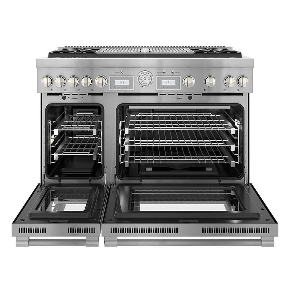 Best Buy: Thermador ProGrand 7.9 Cu. Ft. Freestanding Double Oven Gas ...
