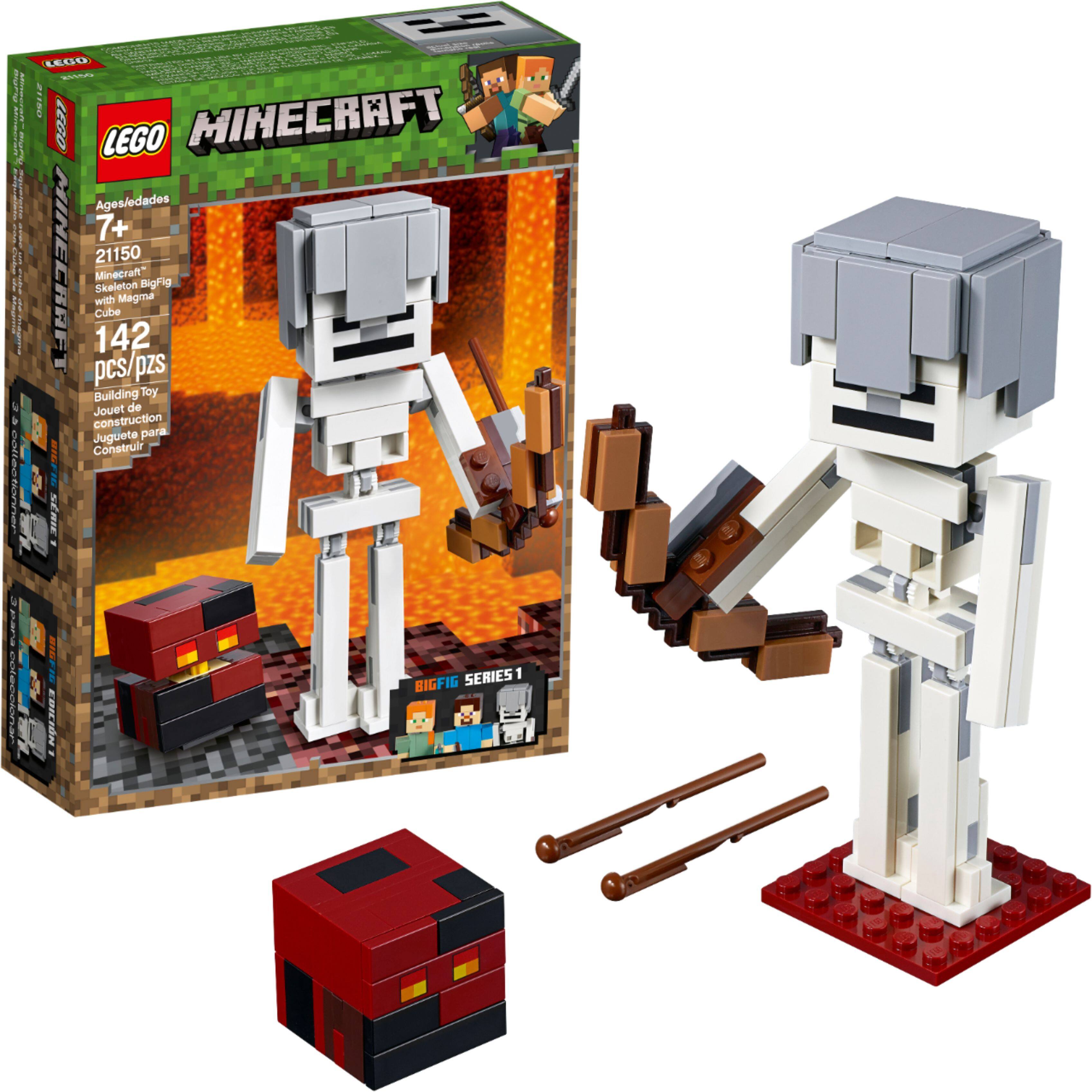 LEGO Minecraft Skeleton BigFig With Magma Cube 21150 EBay LEGO Minecraft Skeleton BigFig With Magma Cube 21150 EBay