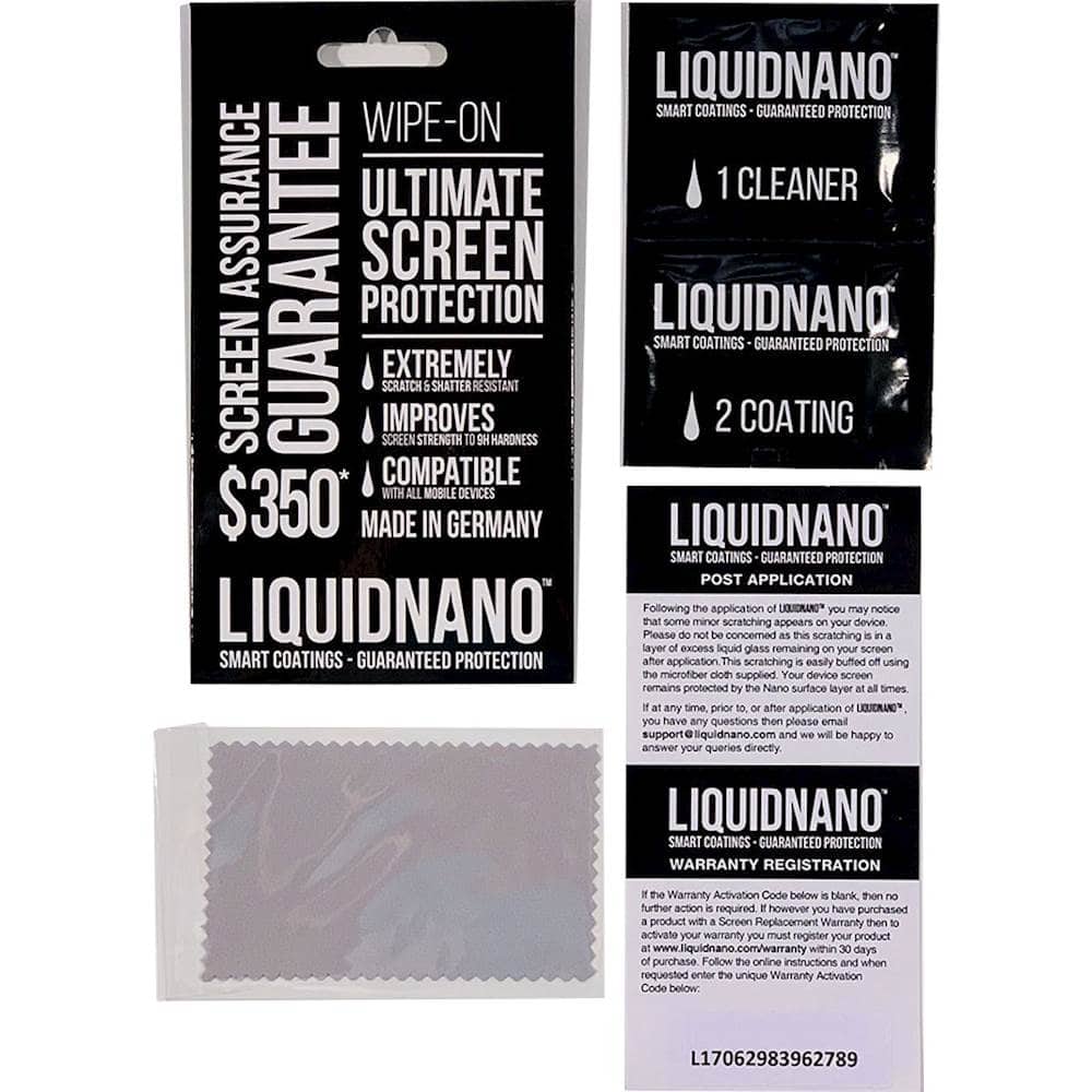 Best Buy: LiquidNano Nano Coating Screen Protector for Most Cell Phones ...
