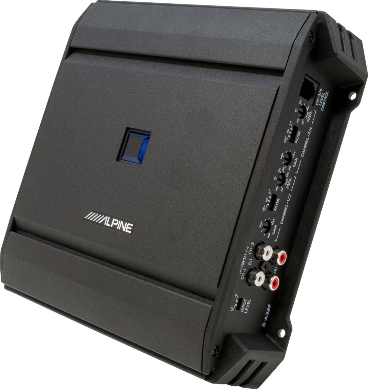 Alpine S Series Class D Bridgeable Multichannel Amplifier with Variable ...