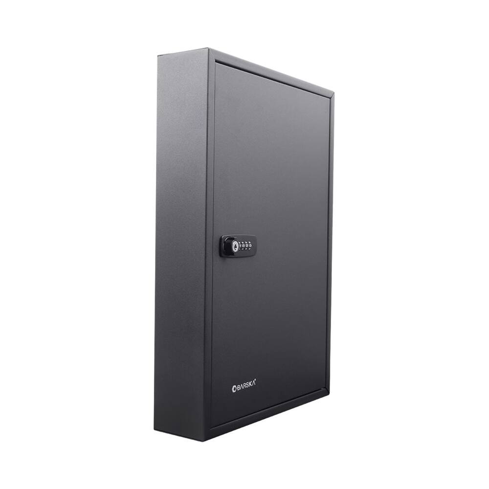 Best Buy: Barska Safe with Combination and Key Lock Black CB13264
