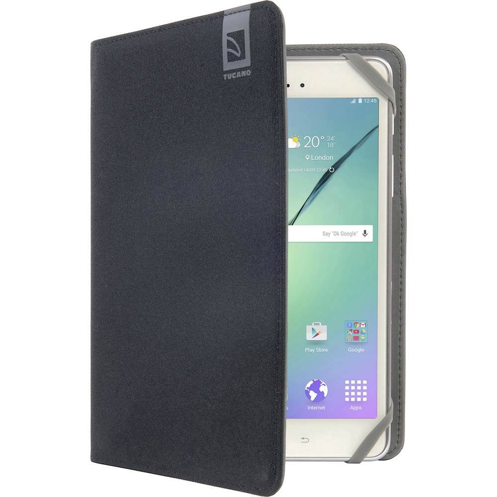 Best Buy: TUCANO Vento Universal Folio Case for Most 7-8" Tablets Black ...