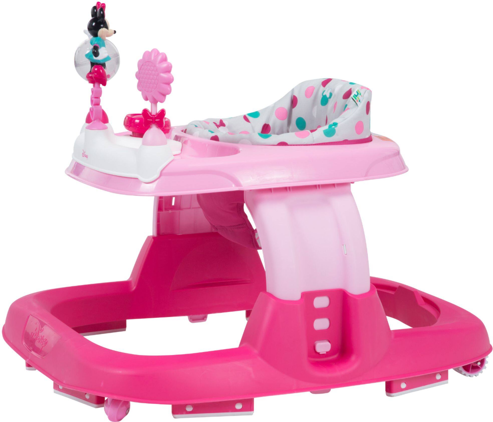 Best Buy: Disney Baby Ready, Set, Walk! 2.0 Developmental Walker Minnie ...