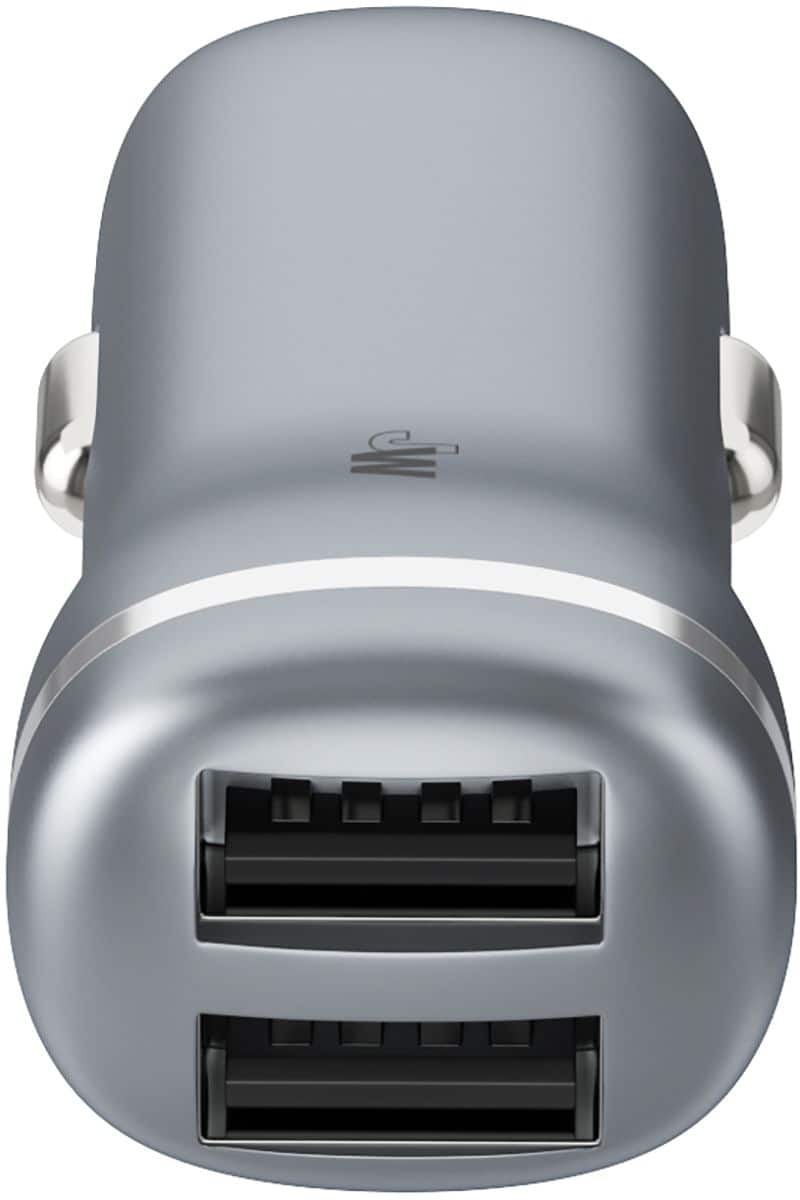 Best Buy: Just Wireless Vehicle Charger Slate Gray 13009