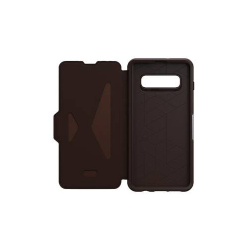 Best Buy: OtterBox Strada Case for Samsung Galaxy S10+ Espresso 77-61483