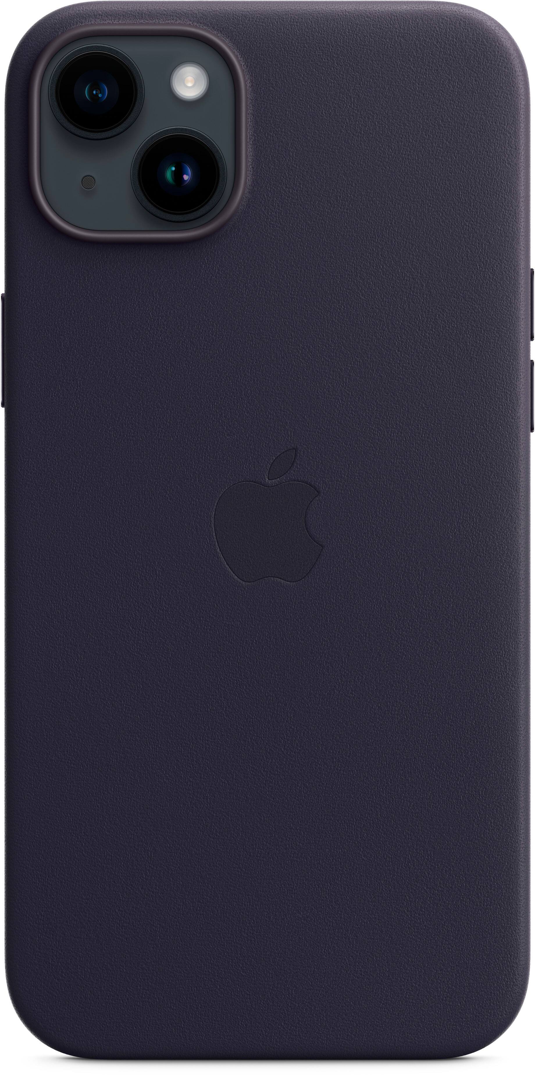 Buy Apple iPhone 14 Plus Leather Case with MagSafe Ink MPPC3ZM/A - Best Buy