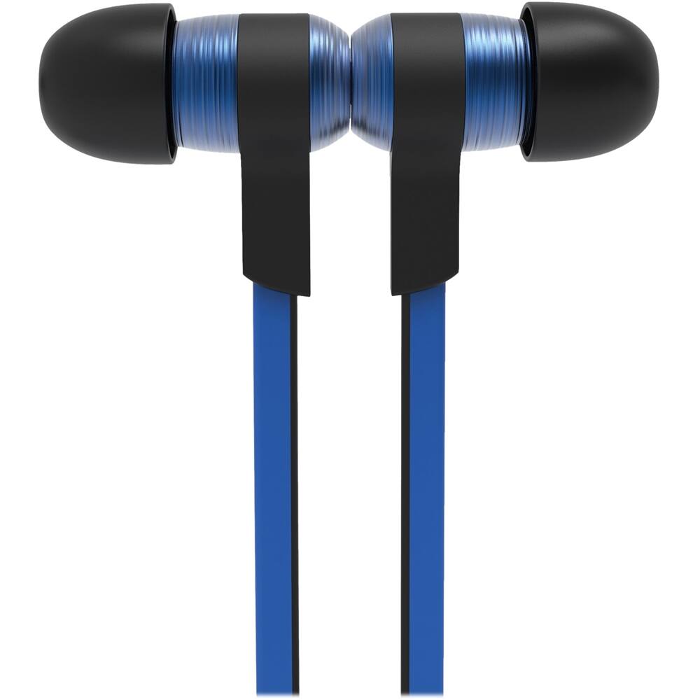 Best Buy: iHome iB39 Wireless In-Ear Headphones Blue IB39LC