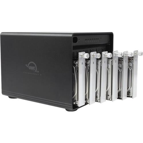 Best Buy: OWC ThunderBay 24TB 4-Bay External Thunderbolt Storage Black OWCTB36LRT024