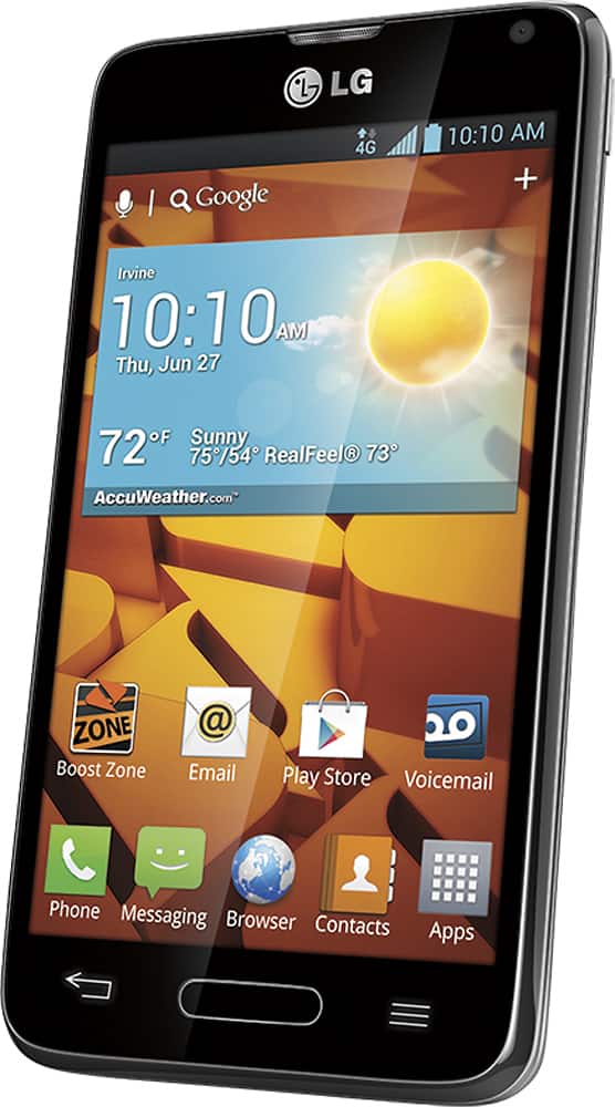 Best Buy: Boost Mobile LG Optimus F3 4G No-Contract Cell Phone LG720ABB