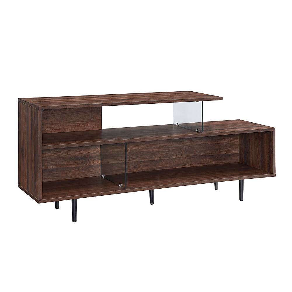 Walker Edison Modern Geometric TV Stand for Most Flat Panel TV's up to ...