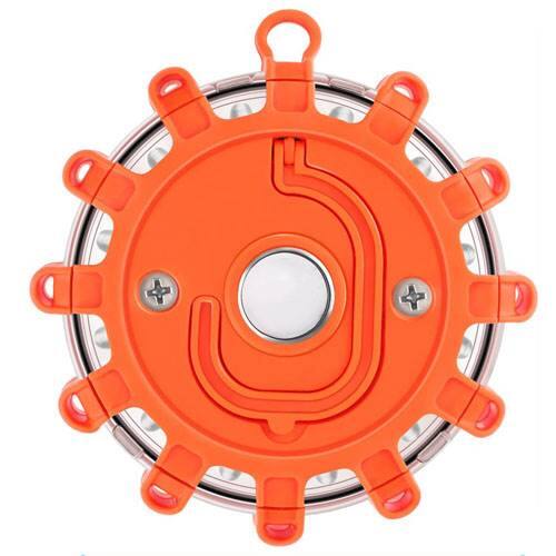 Best Buy: ZeroDark LED Roadside Flare Safety Puck Orange S-ZRFP-05