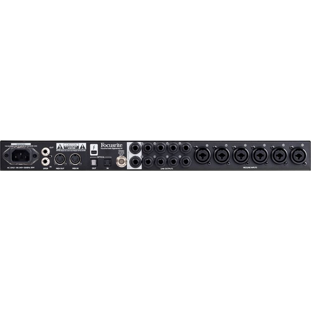 Best Buy: Focusrite Audio Engineering USB Audio Interface Red COMCLAR8PRE