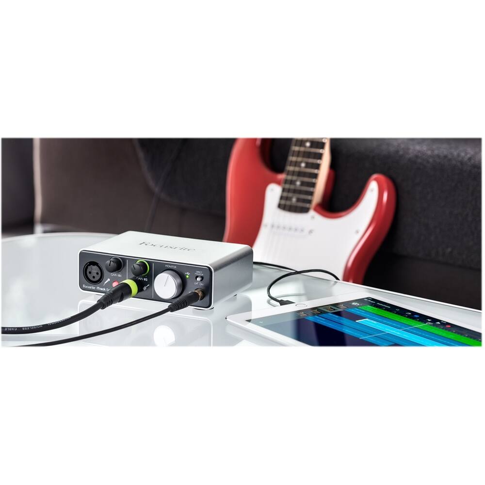 Best Buy: Focusrite Audio Engineering USB Audio Interface Black/Silver ...