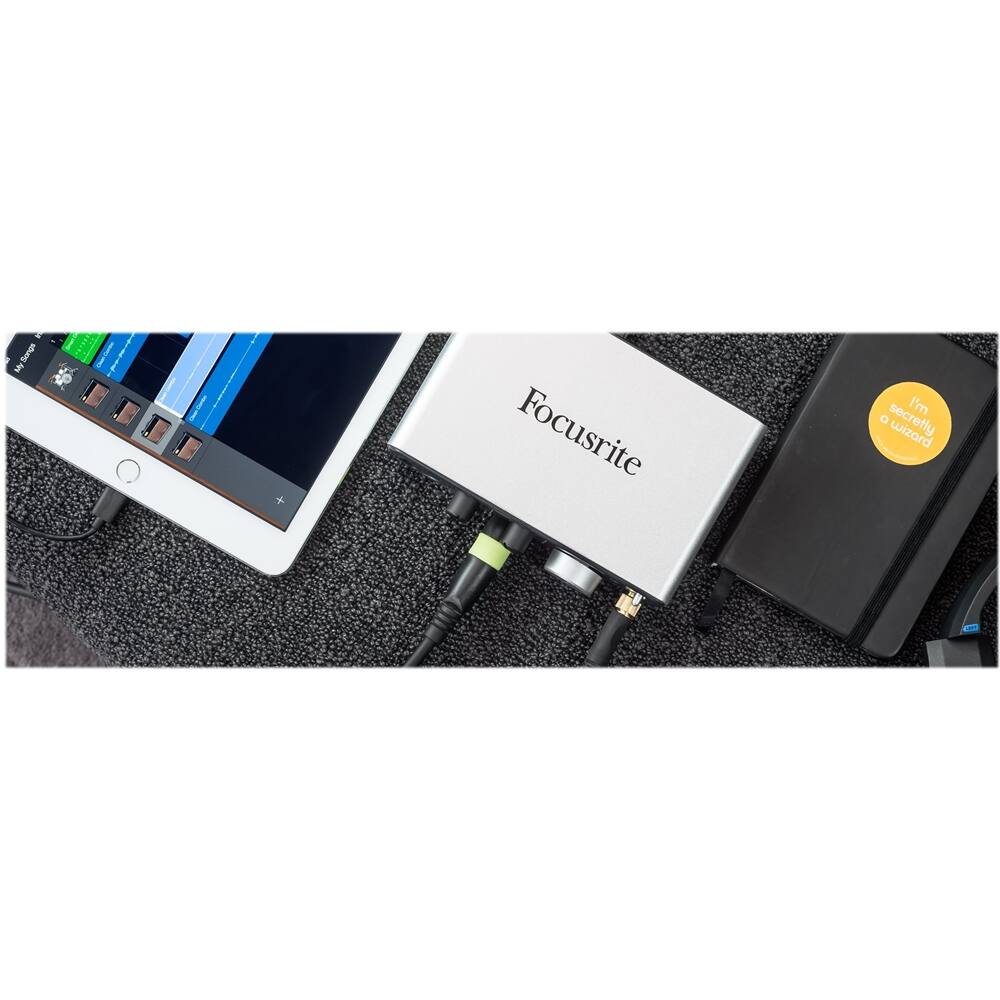 Best Buy: Focusrite Audio Engineering USB Audio Interface Black/Silver ...