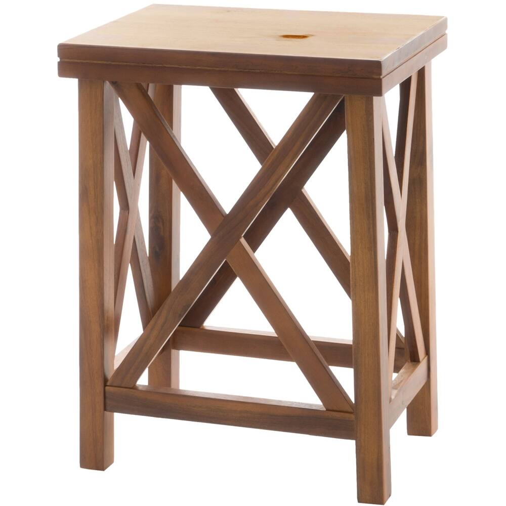 Best Buy: Noble House Wayland Rectangular Acacia Wood Accent Table 303319