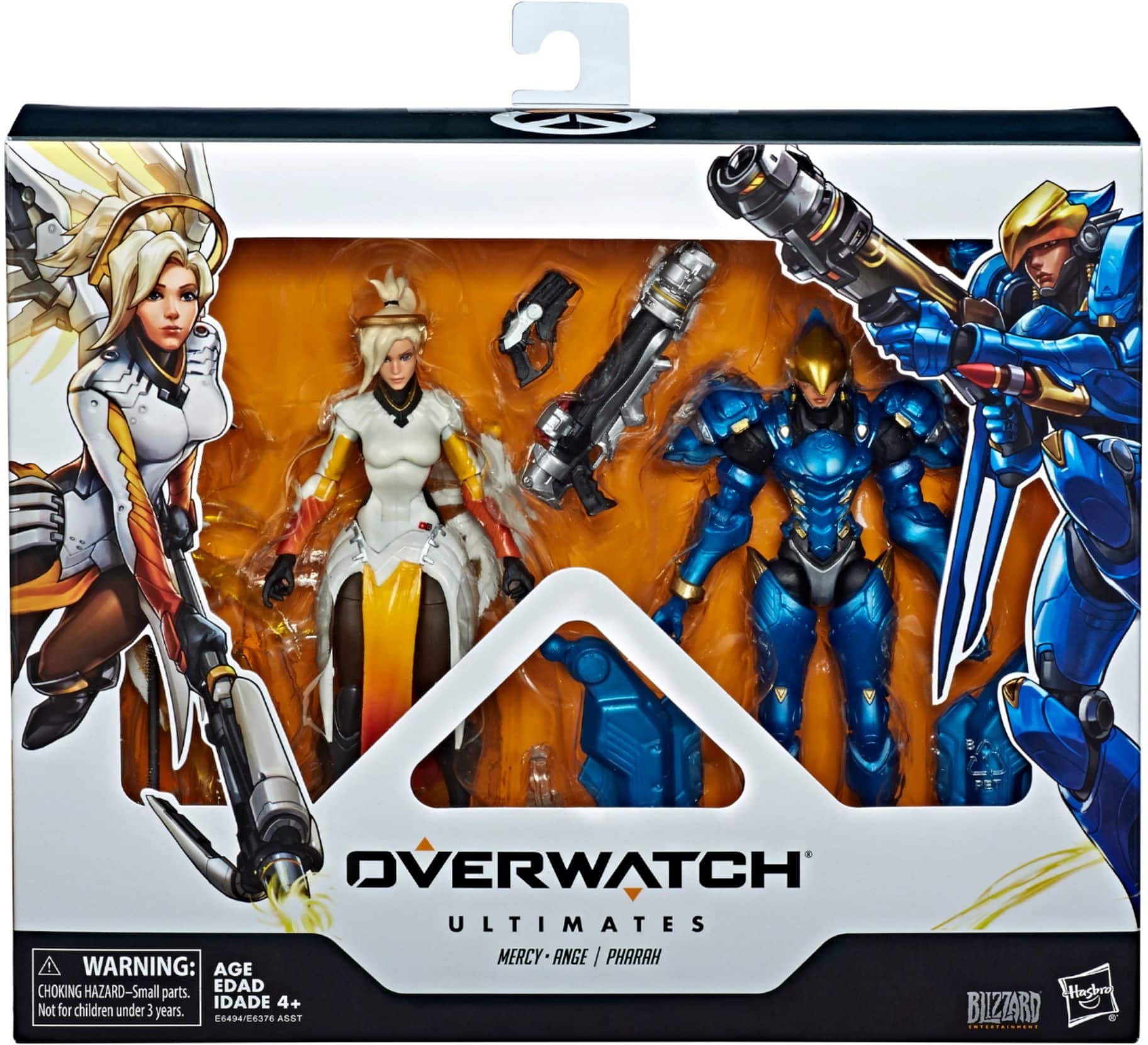 Best Buy: Overwatch Ultimates Series Pharah and Mercy Collectible ...