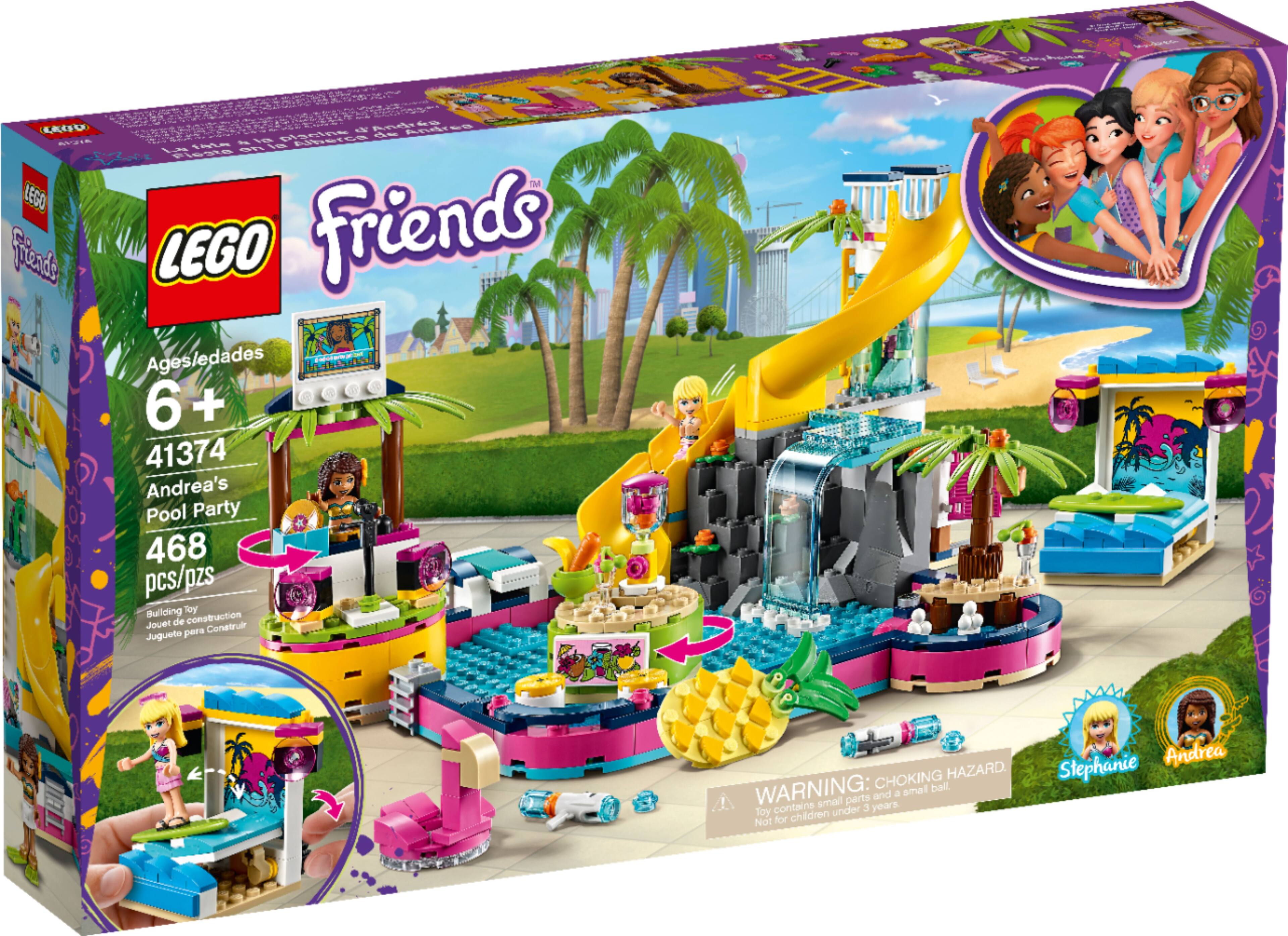 Best Buy: LEGO Friends Andrea's Pool Party 41374 6251656