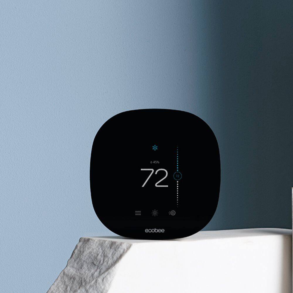 ecobee Refurbished ecobee3 lite Smart Programmable Thermostat Black EB ...