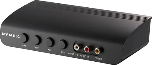 Best Buy: Dynex™ S-Video A/V Selector Switch Multi DX-VS201A