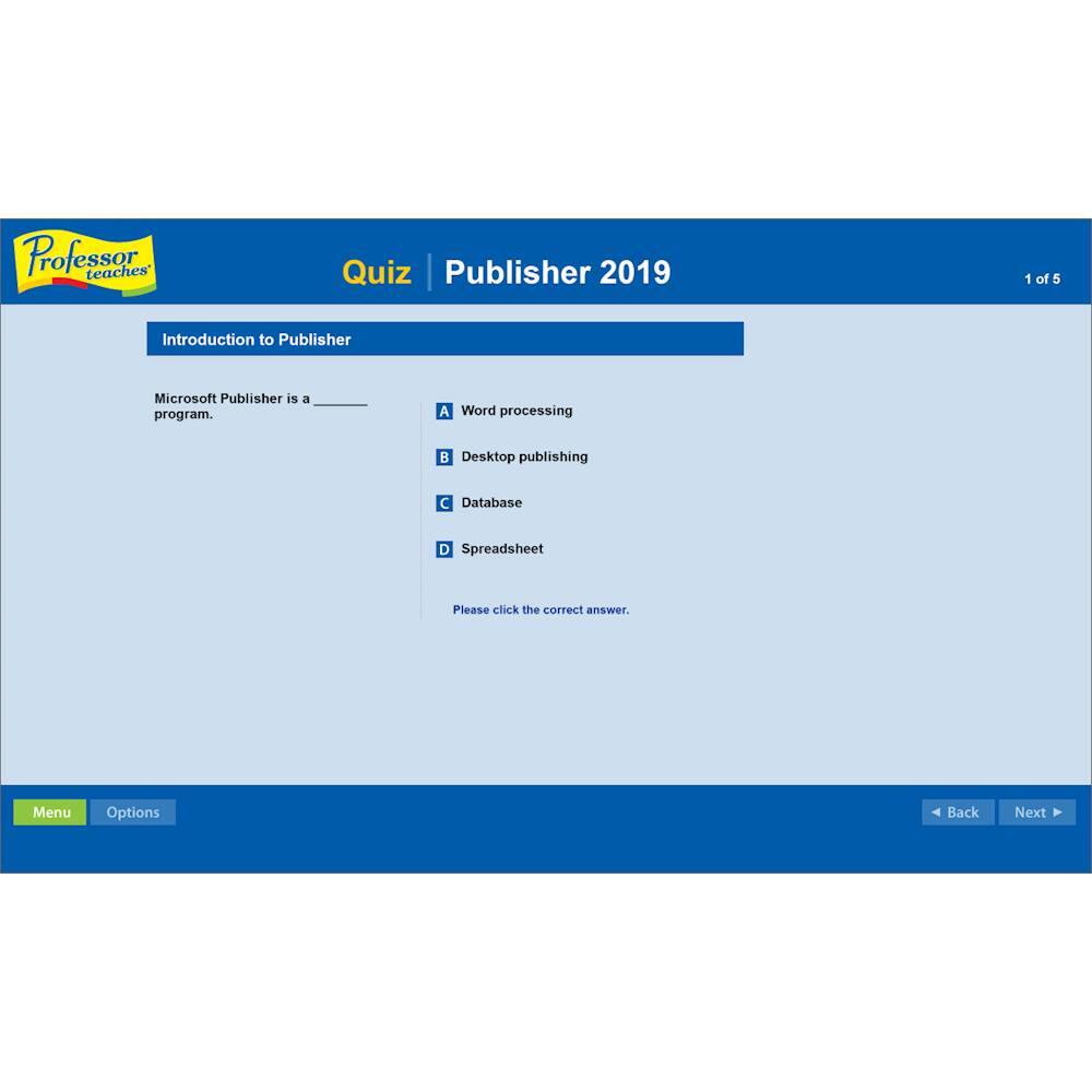 Questions and Answers: Individual Software Professor Teaches Publisher ...