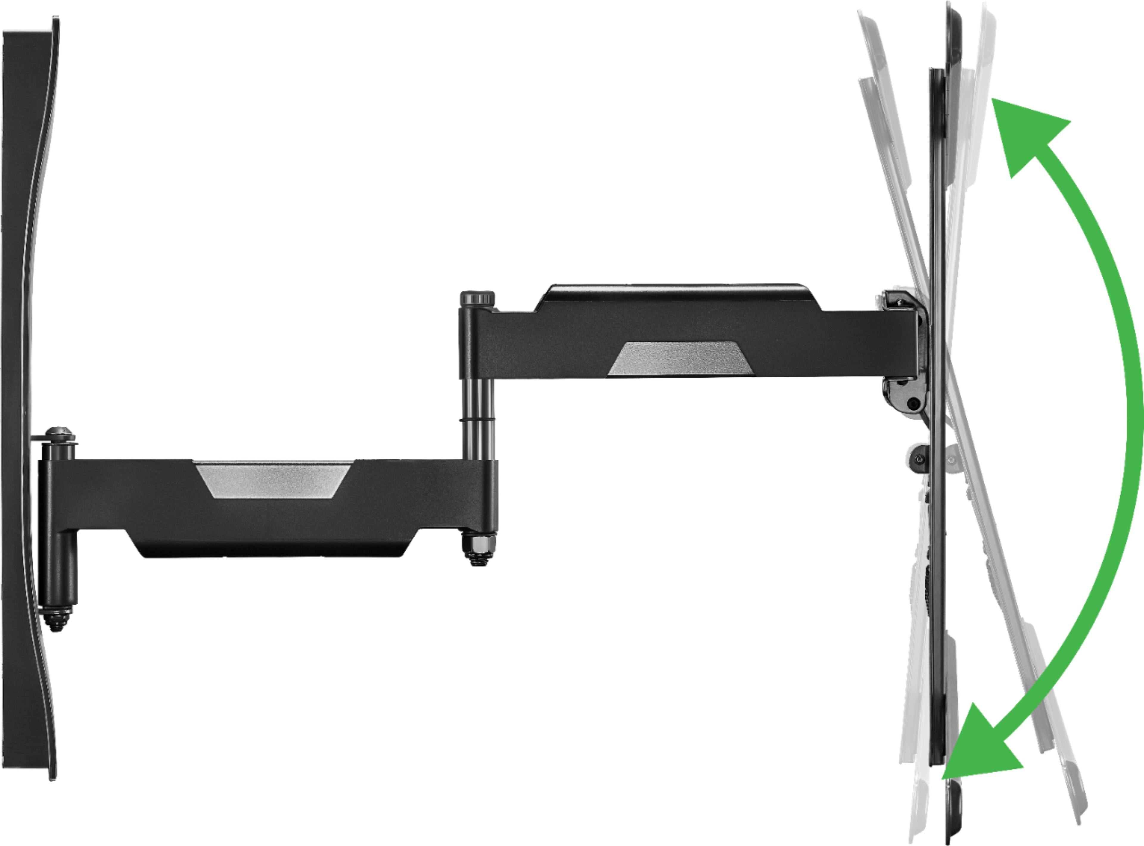 Rocketfish™ Full Motion TV Wall Mount for Most 40" 75" TVs Black RF ...