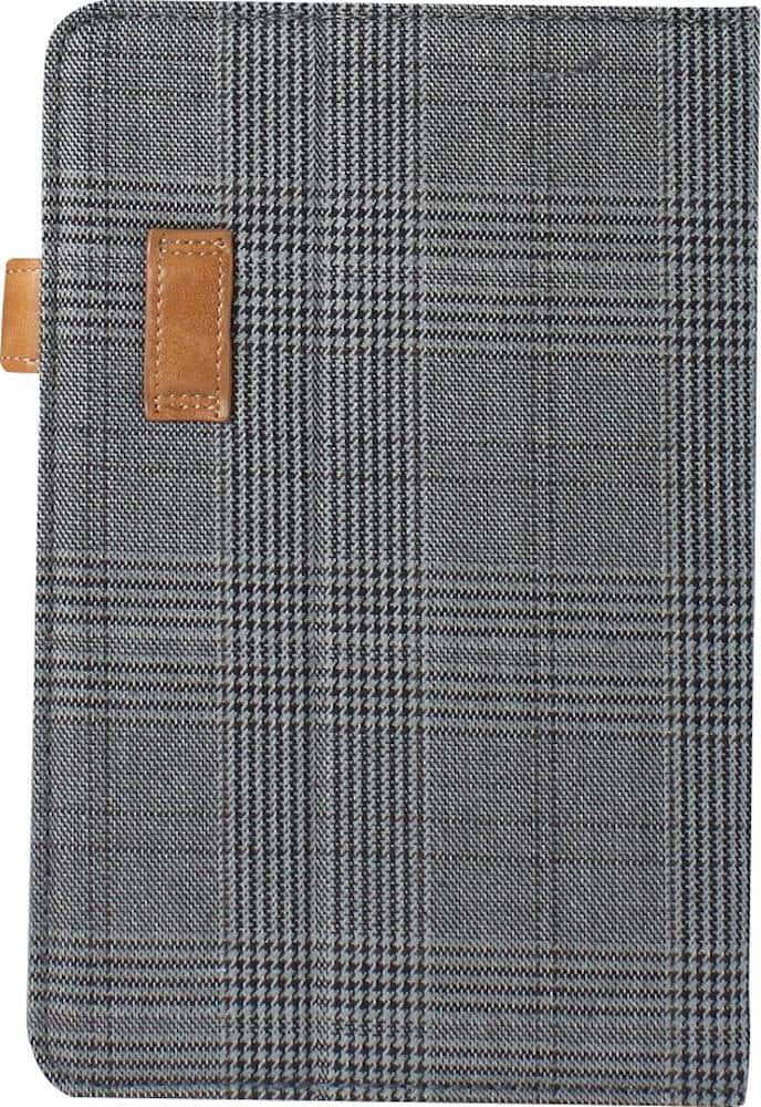Best Buy: PKG Folio Case for Most 10" Tablets Black Plaid PKG TF01-U10 ...