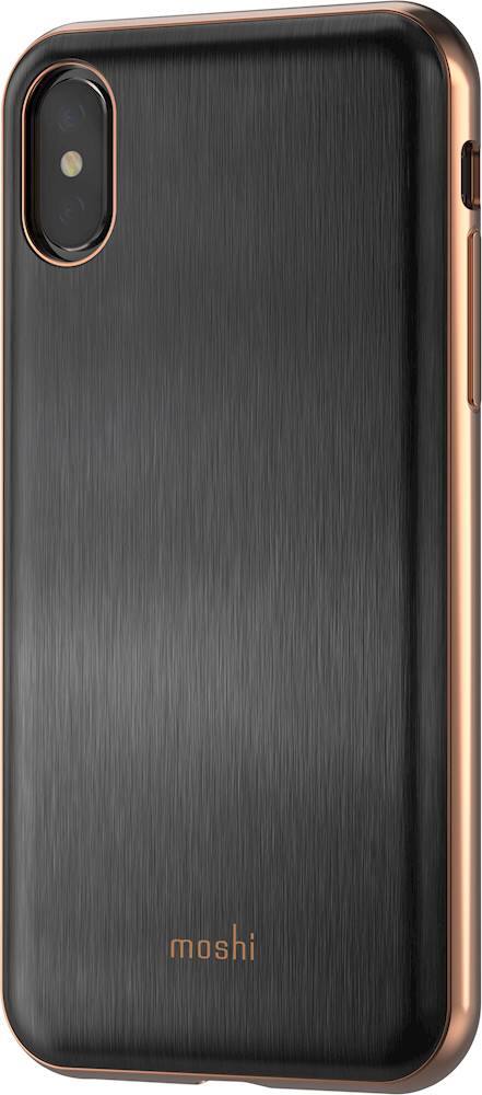 Best Buy: Moshi iGlaze Case for Apple® iPhone® X and XS Armour Black ...