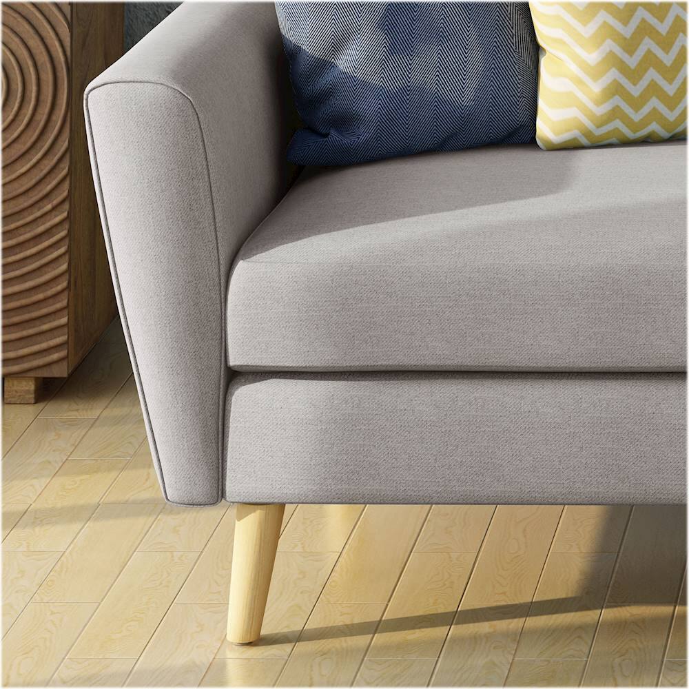 Best Buy: Noble House Tecate 3-Seat Fabric Sofa Beige 304456